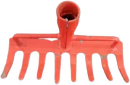 Shivalik Hand Cultivator Rake Grass Leaf Rake Without Handle Garden ...