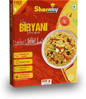 Sharnay Ready To Cook Veg Biryani Premix | 100 g Price in India - Buy ...