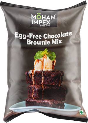 Mohan Impex eggless Chocolate Brownie Mix 1 kg Price in India - Buy ...