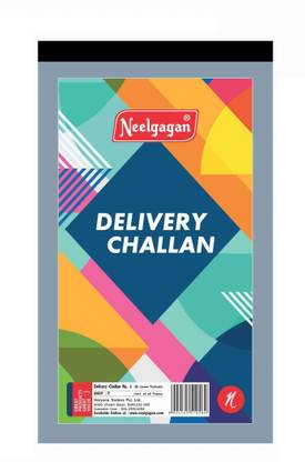 NEELGAGAN Delivery Challan No.1 Triplicate Challan Book With Carbon 150 ...