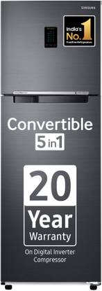 SAMSUNG 322 L Frost Free Double Door 2 Star Convertible Refrigerator ...