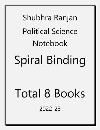 Shubhra Ranjan PSIR Optional Class Notes 2022-23: Buy Shubhra Ranjan ...