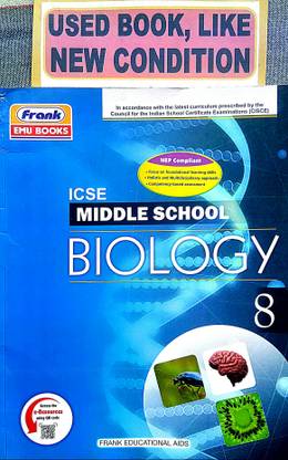 ICSE MIDDLE SCHOOL BIOLOGY Class-8 (Old Book): Buy ICSE MIDDLE SCHOOL ...