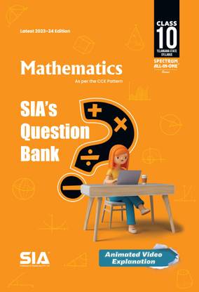 SIA's Class 10 Mathematics Question Bank With Animated Video ...