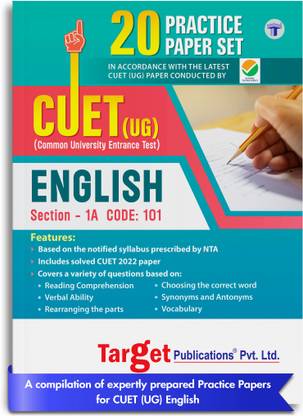 NTA CUET 2024 (UG) | English Language Book Section 1A | 20 Practice ...