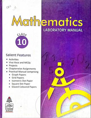Mathematics Laboratory Manual Class-10 (Old Book): Buy Mathematics ...