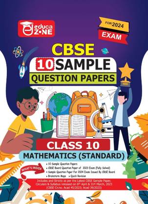 Educazone CBSE 10 Sample Questions Papers Class 10 Mathematics ...