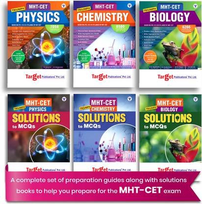 MHT-CET Triumph Physics, Chemistry And Biology (PCB) With Solutions To ...
