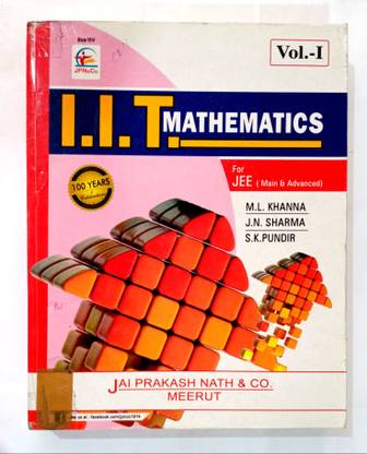 I.i.t. Mathematics For Jee (Main & Advanced) Vol - I&Ii (Old Used Book ...