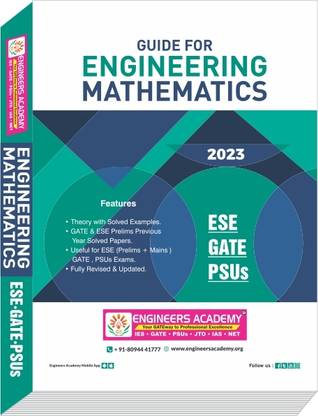 Engineering Mathematics Book For Gate ESE Psus: Buy Engineering ...
