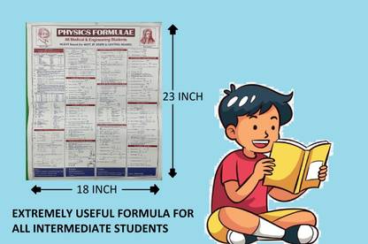 Combo Of Physics AND Periodic Table Formula Chart For Intermediate ...