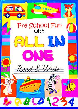 Prenursery, Nursery Reading And Writing Book For Kids. All In One ...