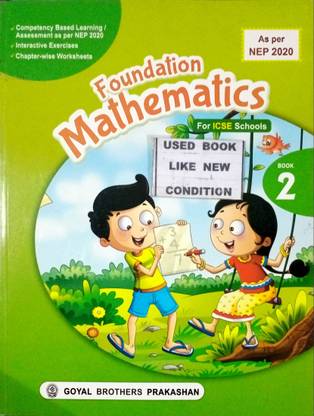 Foundation Mathematics For Icse Schools-2 (Old Book): Buy Foundation ...