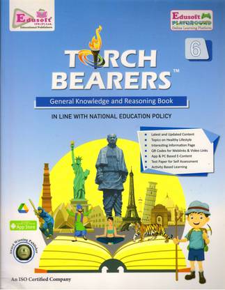 Edusoft TORCH BEARERS Class - 6 General Knowledge And Reasoning Book: Buy Edusoft TORCH BEARERS ...