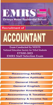 EMRS Accountant (NESTS -ESSE) 2023 (Set Of 8 Books) Eklavya Model Residential School|| Non ...