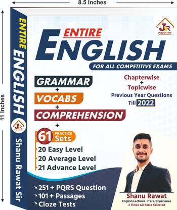 English Book Shanu Sir (The Best English Book For All Competitive Exams ...