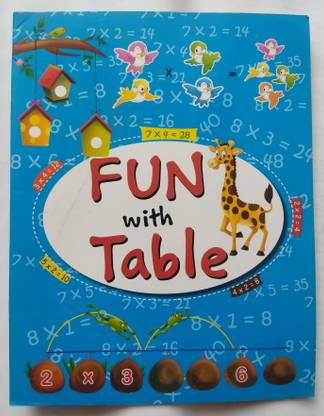 FUN With TABLE Book For All Children, Kids | Multiplication Table( 2-20 ...