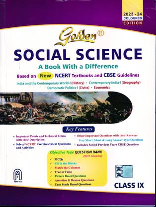 Golden Social Science (History, Geography, Civics And Economics): Based ...