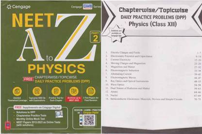 Cengage Neet A To Z Physics With Daily Practice Problems (Ddp) Part - 2 ...