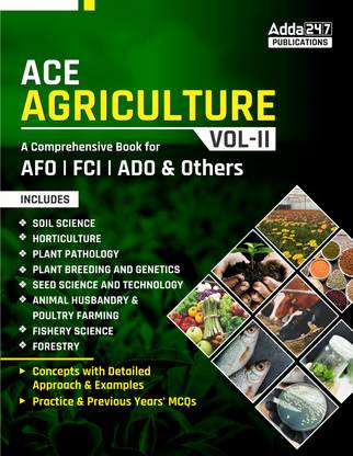 ACE Agriculture Vol 2 | A Comprehensive Book For AFO | FCI | ADO & Others (English Printed ...