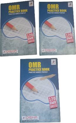 OMR Practice Book, Set Of 3 Books 360 OMR Sheets: Buy OMR Practice Book ...