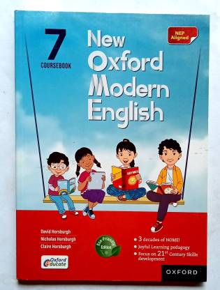 New Oxford Modern English Coursebook Class-7(Old Like New Book): Buy ...