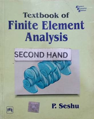 Textbook Of Finite Element Analysis: Buy Textbook Of Finite Element ...