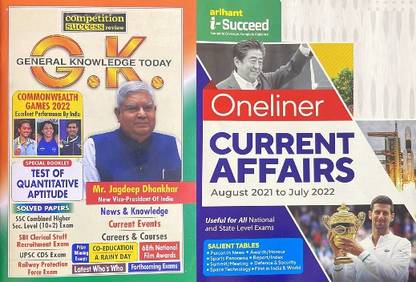 General Knowledge Today September 2022 And Arihant I Succeed One Liner ...