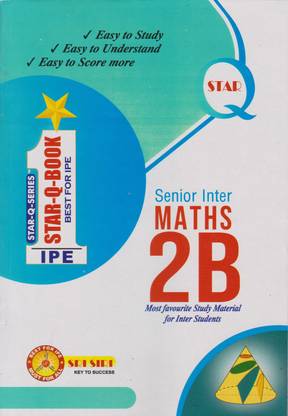 Star Q Book Senior Inter Maths 2B 2022 Edition: Buy Star Q Book Senior ...