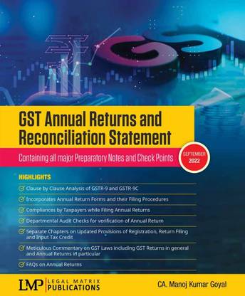 GST Annual Returns And Reconciliation Statement By CA Manoj Kumar Goyal ...