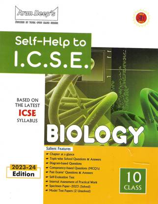 Icse Self Help To Biology Class 10: Buy Icse Self Help To Biology Class ...