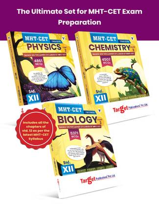 MHT-CET PCB Book | Triumph Series | Physics, Chemistry, Biology ...