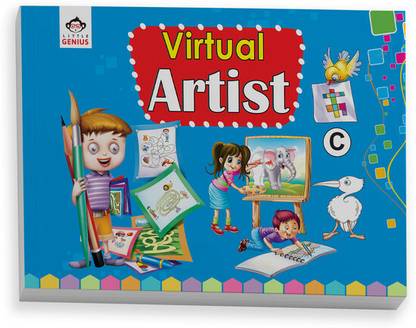Educart Drawing Virtual Artist Textbook For UKG (5-7 Years Kids): Buy ...