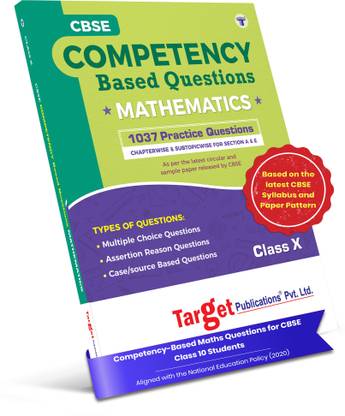 Class 10 CBSE Maths Competency Based Questions Chapterwise ...