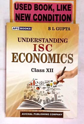 Understanding Isc Economics Class -Xii (Old Book): Buy Understanding ...