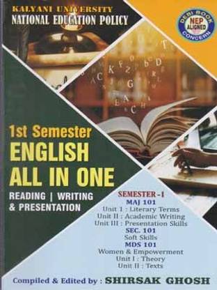 (Nep) English All In One Semester-1 By Shirsak Ghosh: Buy (Nep) English ...