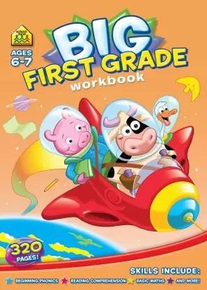 Big First Grade Workbook: Buy Big First Grade Workbook by Om Books ...
