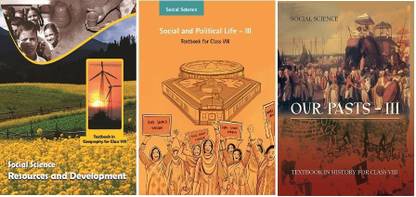 Original NCERT | Class 8 | Social Science Textbook Set (3 Books ...