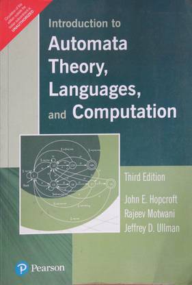 Introduction To Automata Theory Languages, And Computation Pearson: Buy Introduction To Automata ...