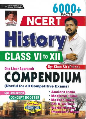 Ncert History Class Vi To Xii By Khan Sir: Buy Ncert History Class Vi ...