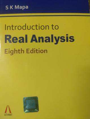 Introduction To Real Analysis: Buy Introduction To Real Analysis by S K Mapa at Low Price in ...