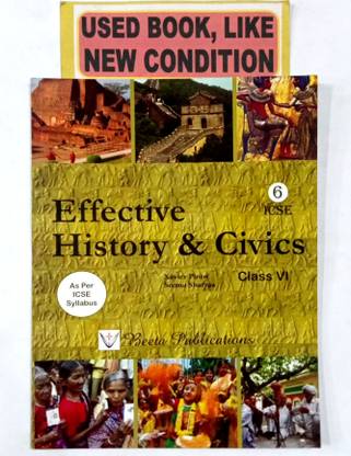 Icse Effective History And Civics Class Class-6(Old Book): Buy Icse ...