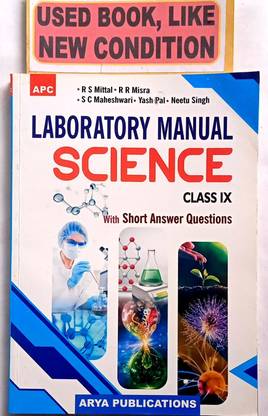 Laboratory Manual Science Class- 9 (Old Book): Buy Laboratory Manual ...