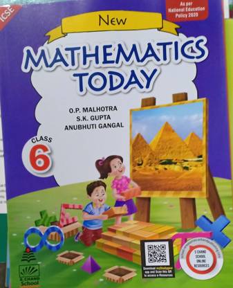 New Mathematics Today ICSE Class 6: Buy New Mathematics Today ICSE Class 6 by O.p Malhotra, S.k ...