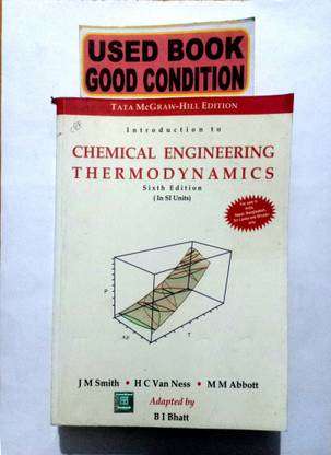 Introduction To Chemical Engineering Thermodynamics (Old Book): Buy ...