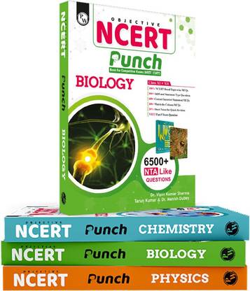 Objective NCERT Punch Physics Chemistry, And Biology For Competitive Exams (NEET And CUET ...