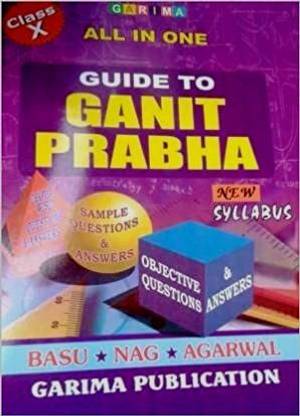 All In One Guide To Ganit Prabha New Syllabus Class 10: Buy All In One ...