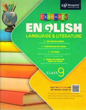 ExamMate ENGLISH LANGUAGE & LITERATURE Class - 9 With Handbook For ...