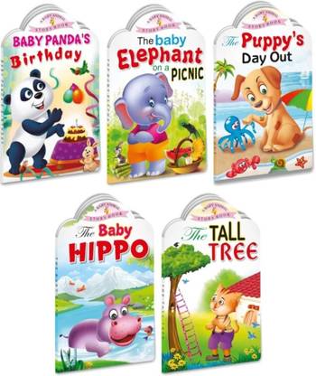 Sawan, Navneet Present Set Of 5 Story Books | Baby Animals Series ...