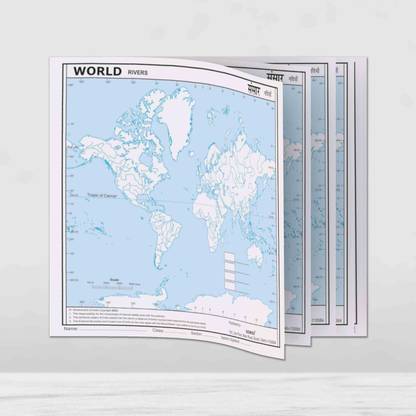 SMALL - 100 WORLD RIVER OUTLINE MAP FOR SCHOOL|Major Rivers Around The ...